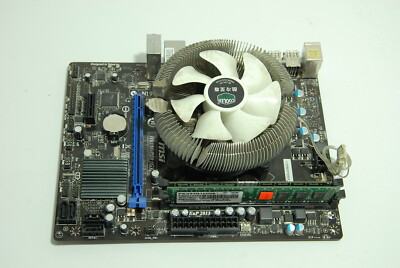 MSI H61M-P20 (G3) Mother Board With 8GB RAM | eBay