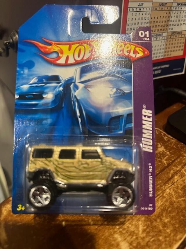 2007 Hot Wheels Hummer Series Hummer H2 #61 Gold | eBay