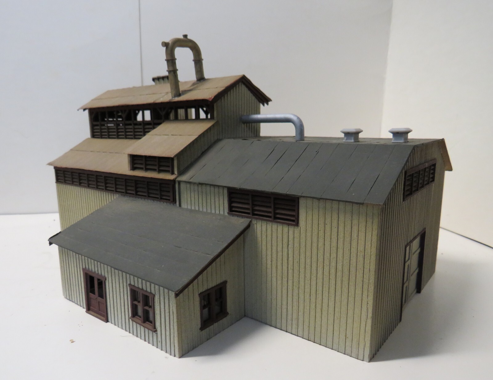 TALC FACTORY. CAMPBELL. BUILT. WOOD. WEATHERED. DETAILED. EXCELLENT! HO ...
