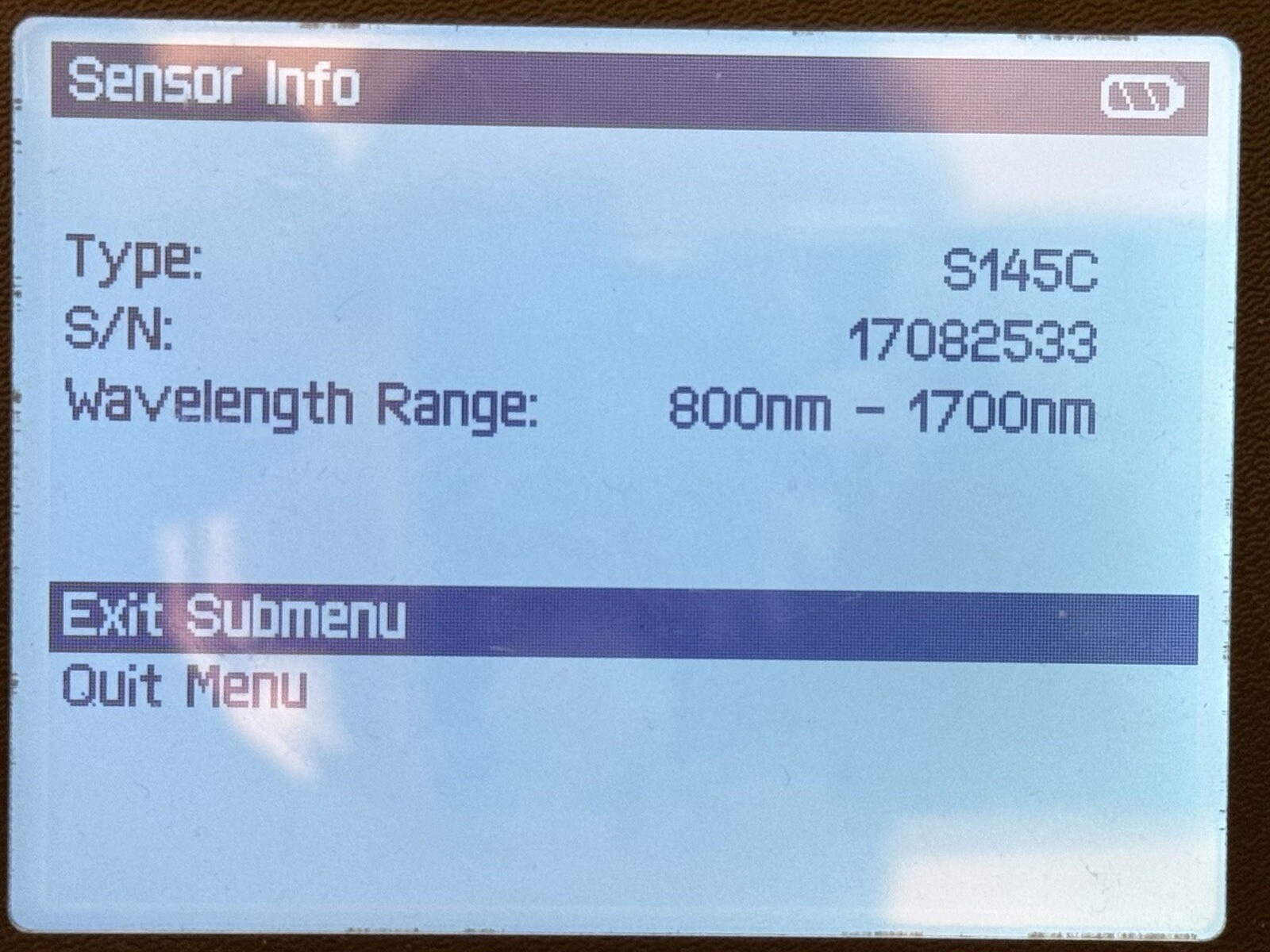C191996 Thorlabs S145C Integrating Sphere Photodiode Power Sensor 800 ...