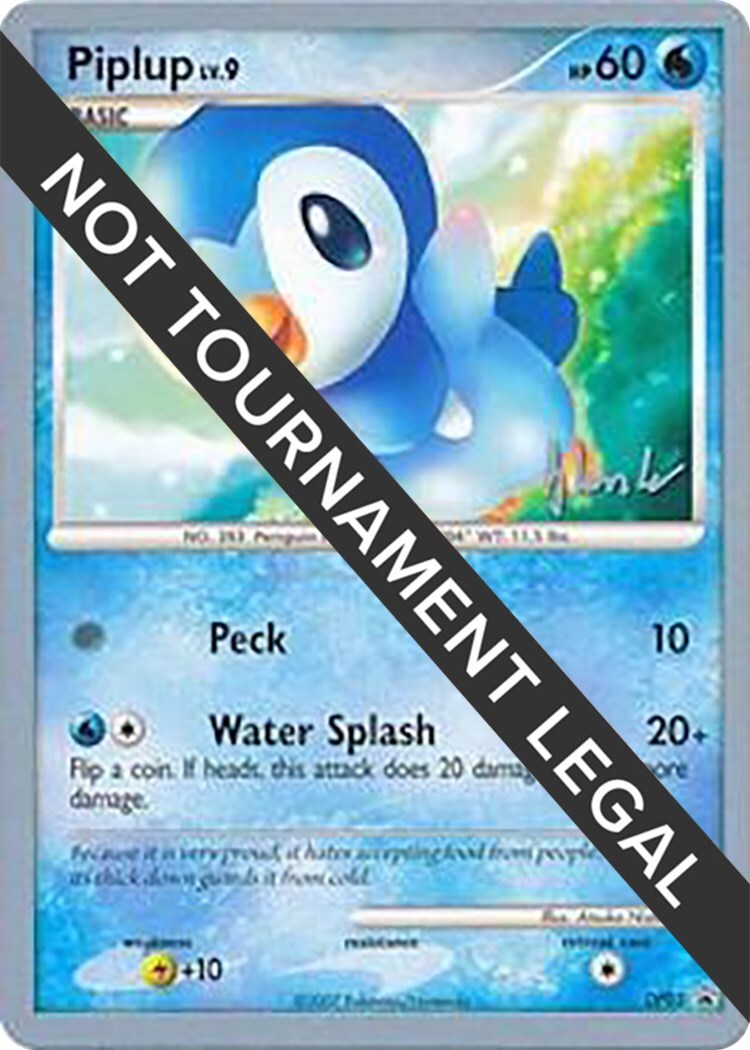 Piplup - 2008 (Dylan Lefavour) DP03 World Championship Decks Regular ...
