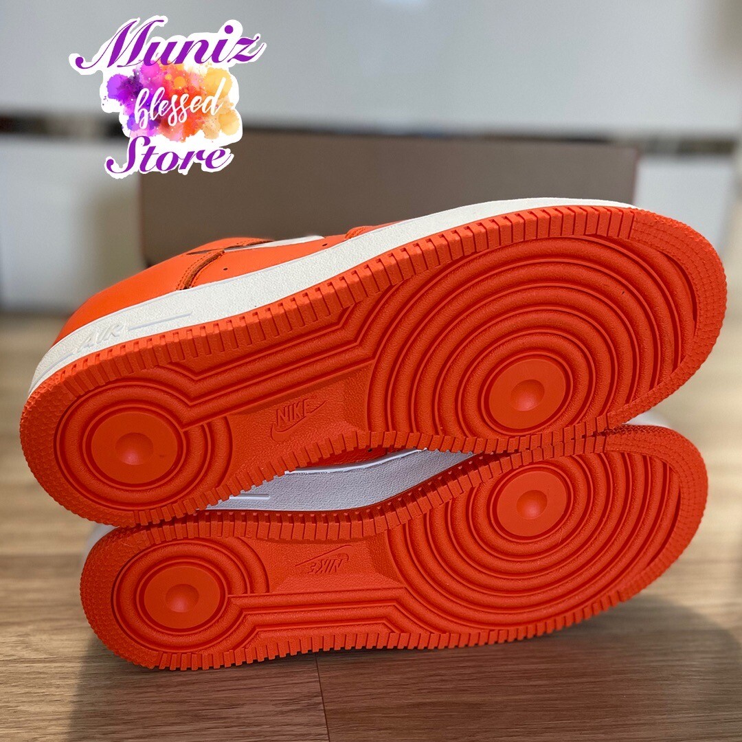 OG Nike Air Force 1 Low Men Sz 8.5 Jewel Safety Orange AF1 High Retro 1 ...