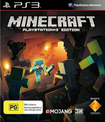 Minecraft PlayStation 3 Edition PS3 Pal 711719412519 | eBay Australia