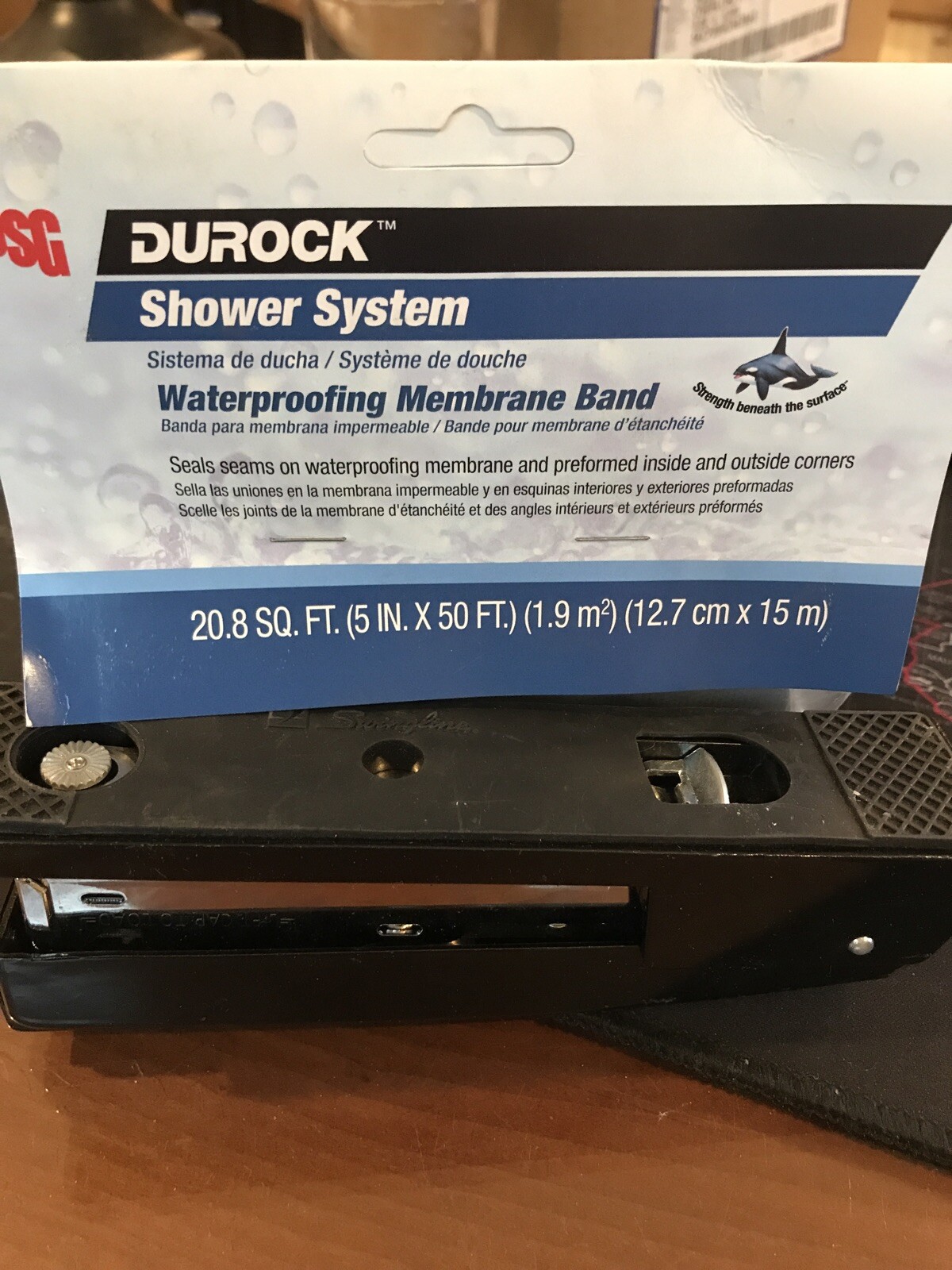USG Durock Shower System- Waterproofing Membrane 5" x 50' Roll | eBay