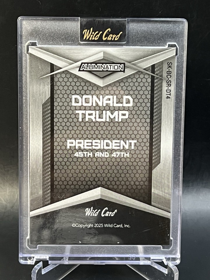 2025 Wildcard Alumination Donald Trump Assassination Attempt Bookend 1/ ...