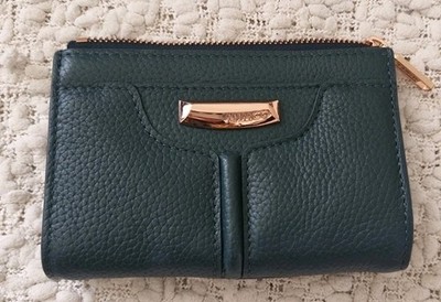 mimco dark green sip wallet. | eBay Australia