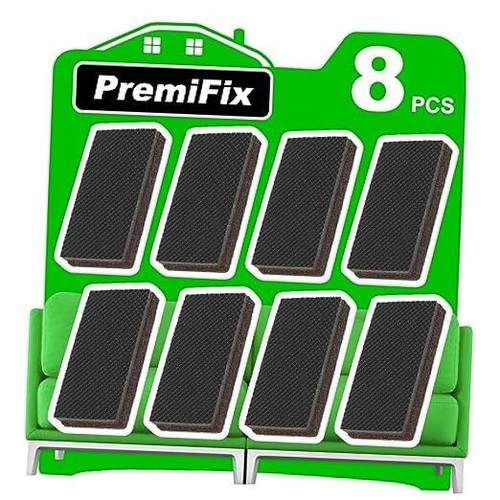 Rectangle Non Slip Furniture Pads 8 Pieces 1x2 inch, 1x2inch 8pcs ...