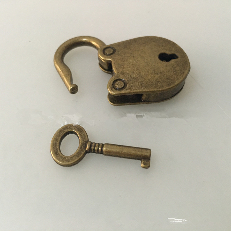 3 Pcs Old Vintage Antique Style Mini Padlocks Key Lock | eBay