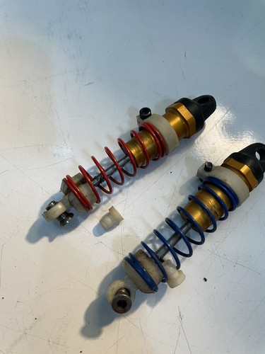 RC10 6010 Gold TEAM ASSOCIATED VINTAGE RC10 BUGGY Shocks Front | eBay
