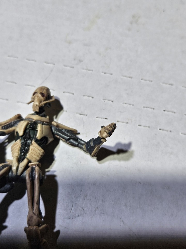 Star Wars General Grievous Hasbro 2004 Action Figure 4" Sith Droid Jedi ...