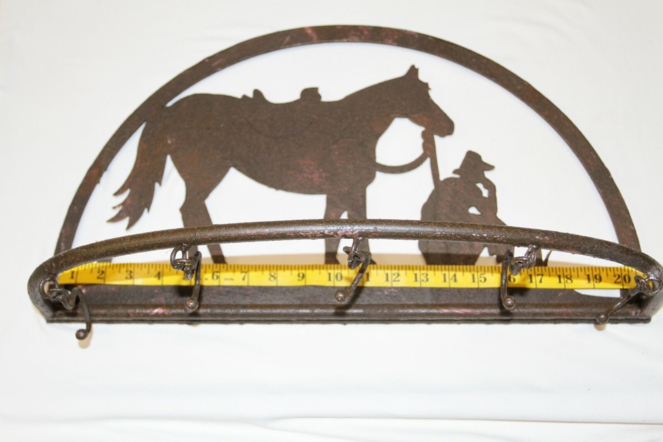 Pots And Pan Storage Organizer Rack Western Cowboy Theme, 20 inch wide ...