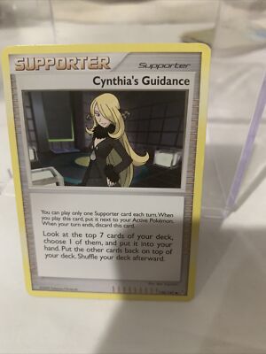 2009 Pokemon Cynthias Guidance Trainer Card #136 Original Mint | eBay