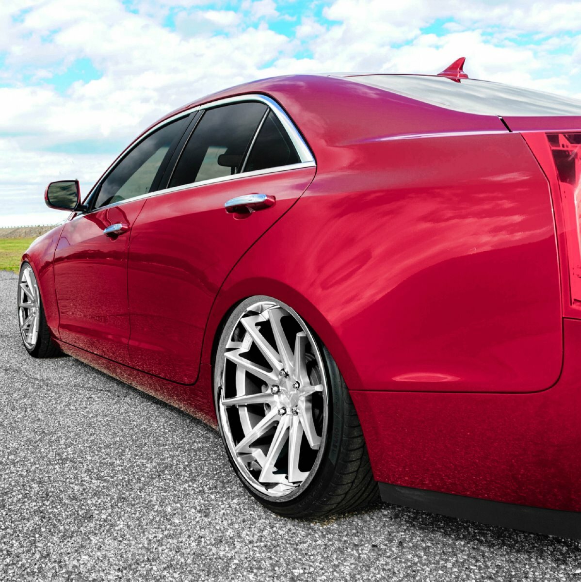 (4) 20x9 20x10.5 STAGGERED FERRADA WHEELS FR4 SILVER CONCAVE RIMS (B4 ...