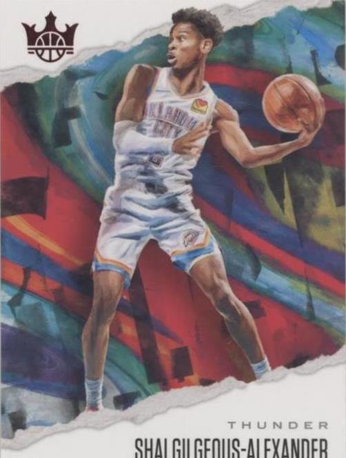 2019-20 Panini Court Kings - Shai Gilgeous-Alexander #64 Ruby /149 for ...