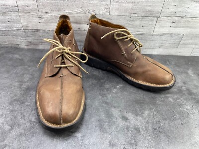 H. S. Trask Men Shoes Brown 8 M Leather Casual Split Toe Chukka Desert ...