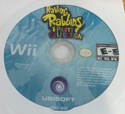 Raving Rabbids: Party Collection (Nintendo Wii, 2010) Disc Only ...