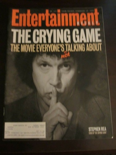 Entertainment Weekly Magazine February 1993 The Crying Game Stephen Rea | eBay