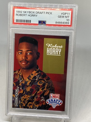 1992 SKYBOX DRAFT PICK ROBERT HORRY RC #DP11 PSA 10 GEM MINT POP 18 ROOKIE | eBay