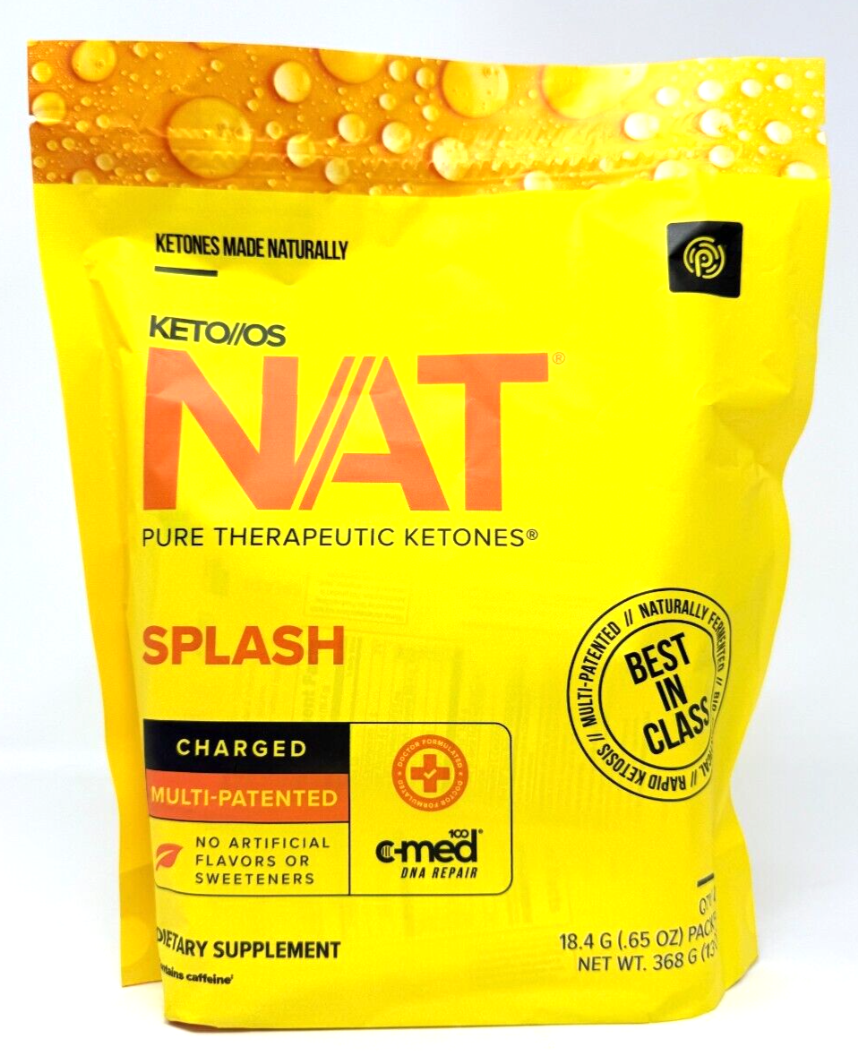 Pruvit Keto OS NAT Ketones - Charged - SPLASH - 20 Packets NEW | eBay