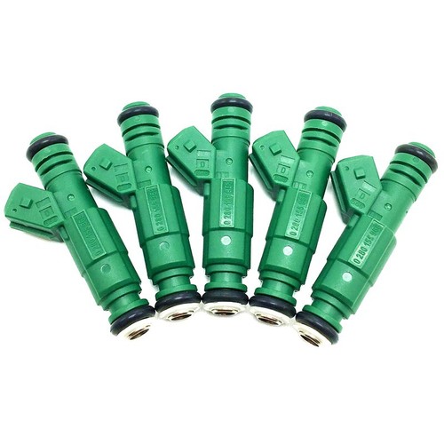 5 x Green Giant Fuel Injectors for Volvo Turbo 440cc 42 lb/hr High flow ...