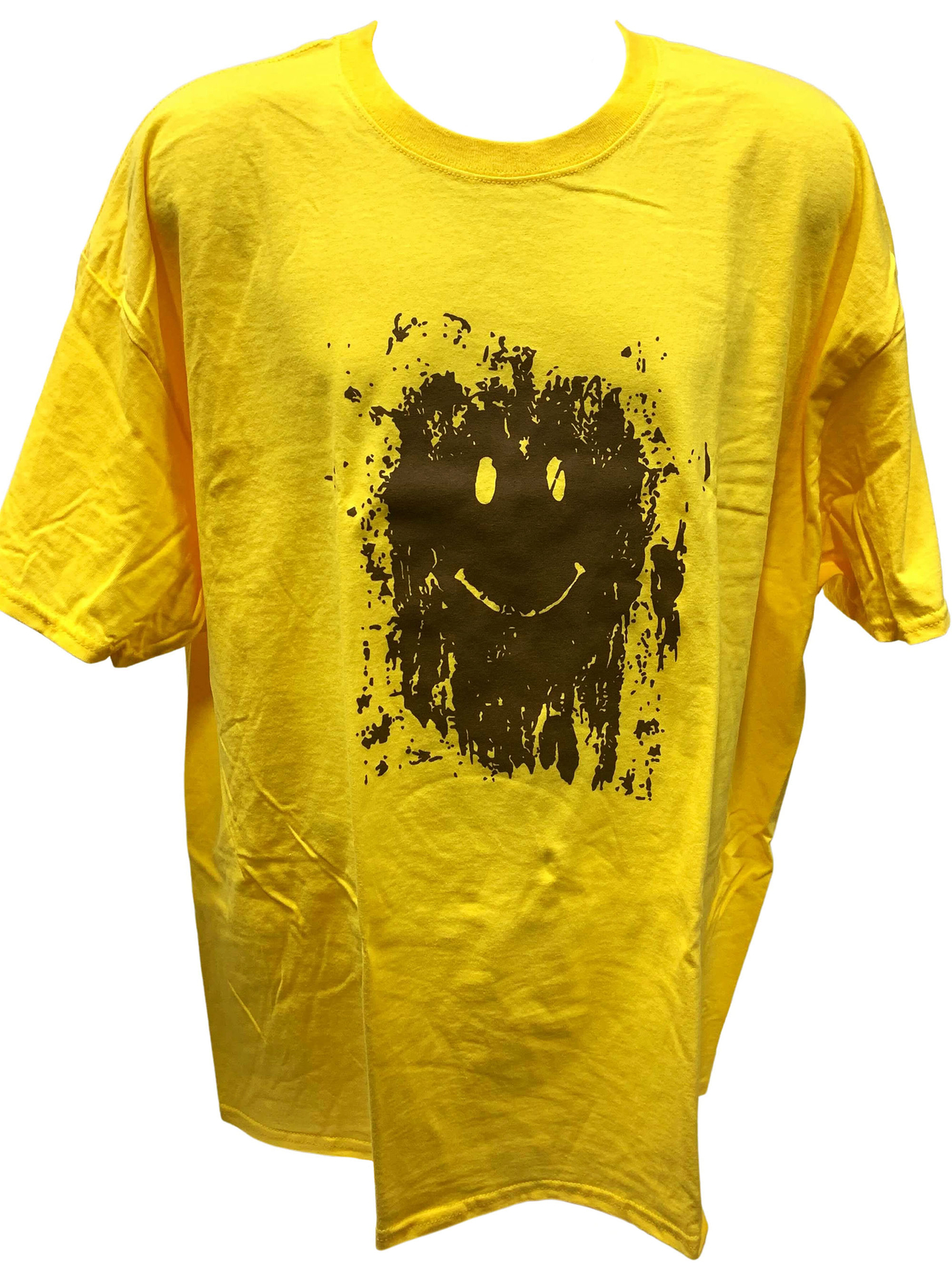 Mud Splatter Smiley Face T-Shirt Forrest Gump Movie Smile 90s Happy ...