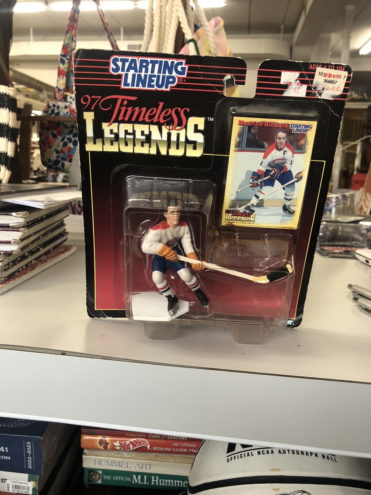 Kenner Starting Lineup Timeless Legends 1997 Maurice Richard Montreal ...