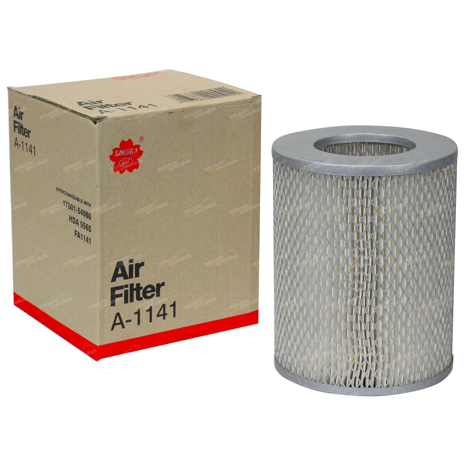 Sakura Air Filter Cleaner for Toyota Hilux 4Runner YN60 4cy 3Y 2.0L ...