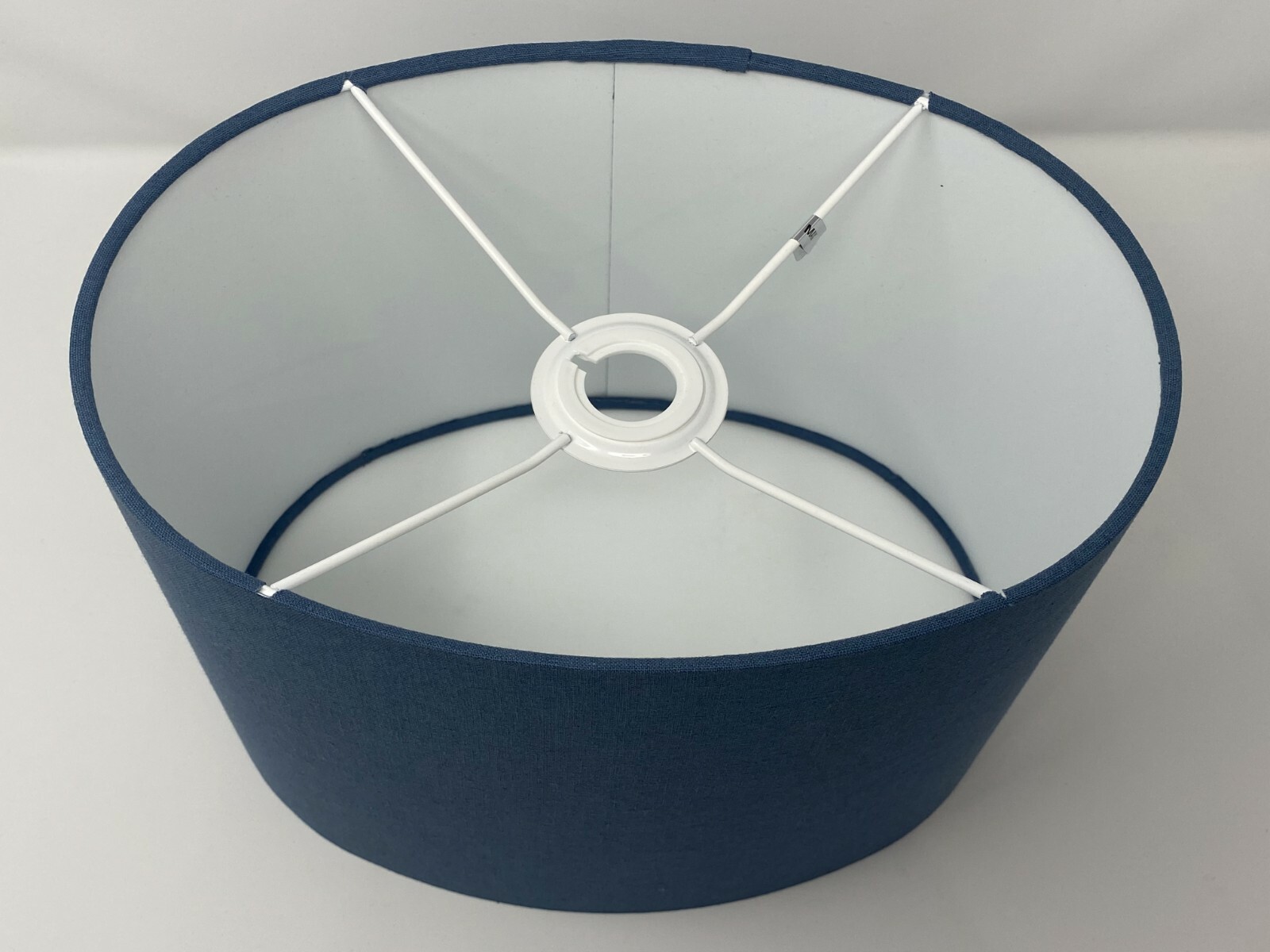 Lampshade Blue Stone Linen Blend Oval Light Shade | eBay UK