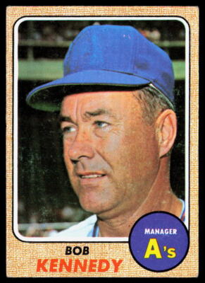 Bob Kennedy 1968 Topps #183 VG/EX NO CREASE | eBay