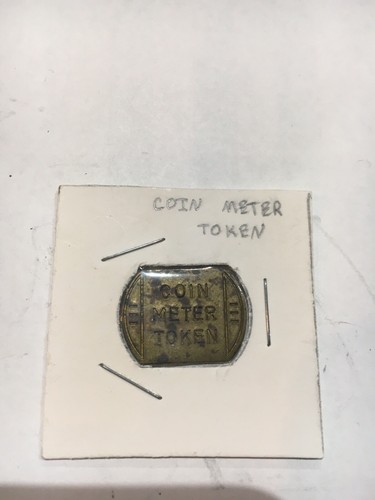 VINTAGE BRASS COIN METER TOKEN Unique Item To Add To Your Collection ...