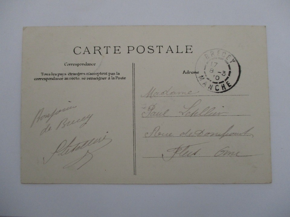 CPA MANCHE 50 BRECEY ROUTE DE SAINT HILAIRE | eBay