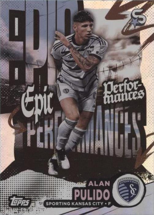 2024 Topps Mls Superstars - Epic Performances Alan Pulido #EP-28 for ...