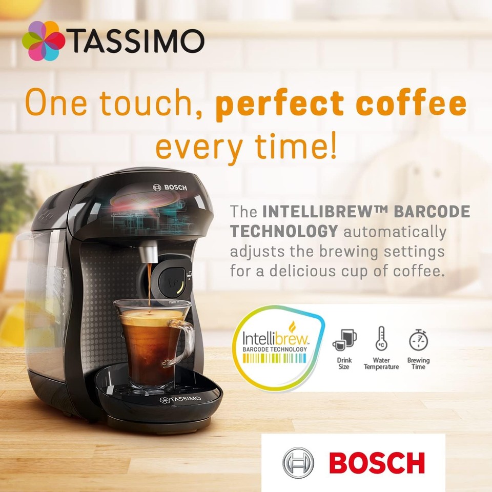 ☕ Tassimo Café HAG Decaf Coffee Pods – 5 Packs (80 Drinks) – Free ...