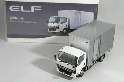 Isuzu Elf Diesel Wide Cab Aluminum Corrugated Van | eBay