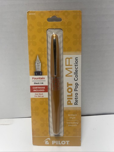 Pilot MR Retro Pop Collection Fountain Pen Orange | eBay