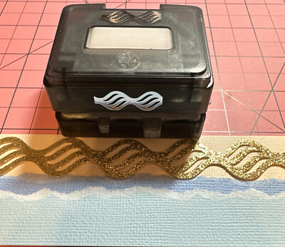 Creative Memories RIBBON WAVE CHAIN Border Cartridge Punch-NEW IN BOX ...