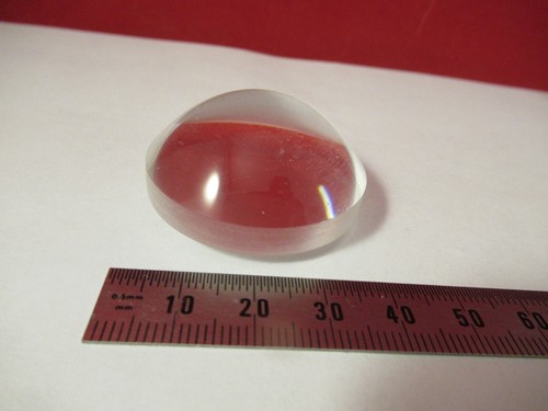 Optique Bi Convexe Épais Verre Lentille Pro Optiques Comme sur la Photo ...