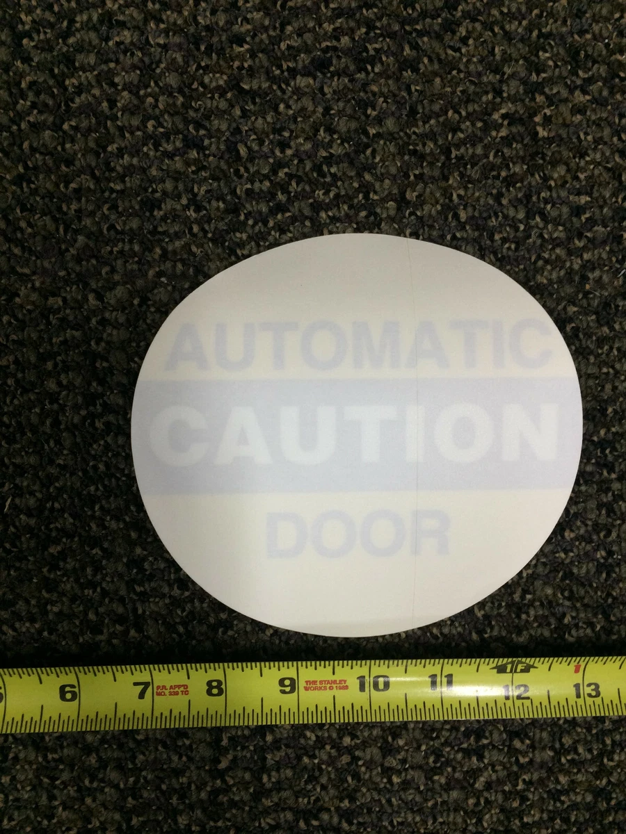 Stanley Automatic Door Decals
