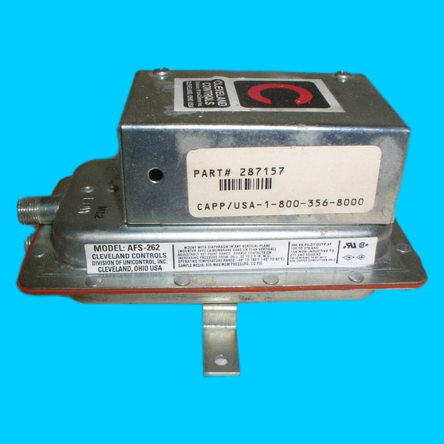 CSI / Cleveland Controls AFS-262 Pressure Switch AFS262 (16) for sale ...