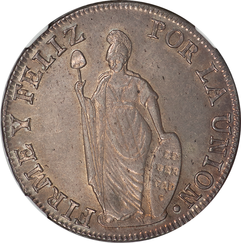 North Peru 1838-MB (Lima) Silver 8 Reales NGC MS-61 | eBay