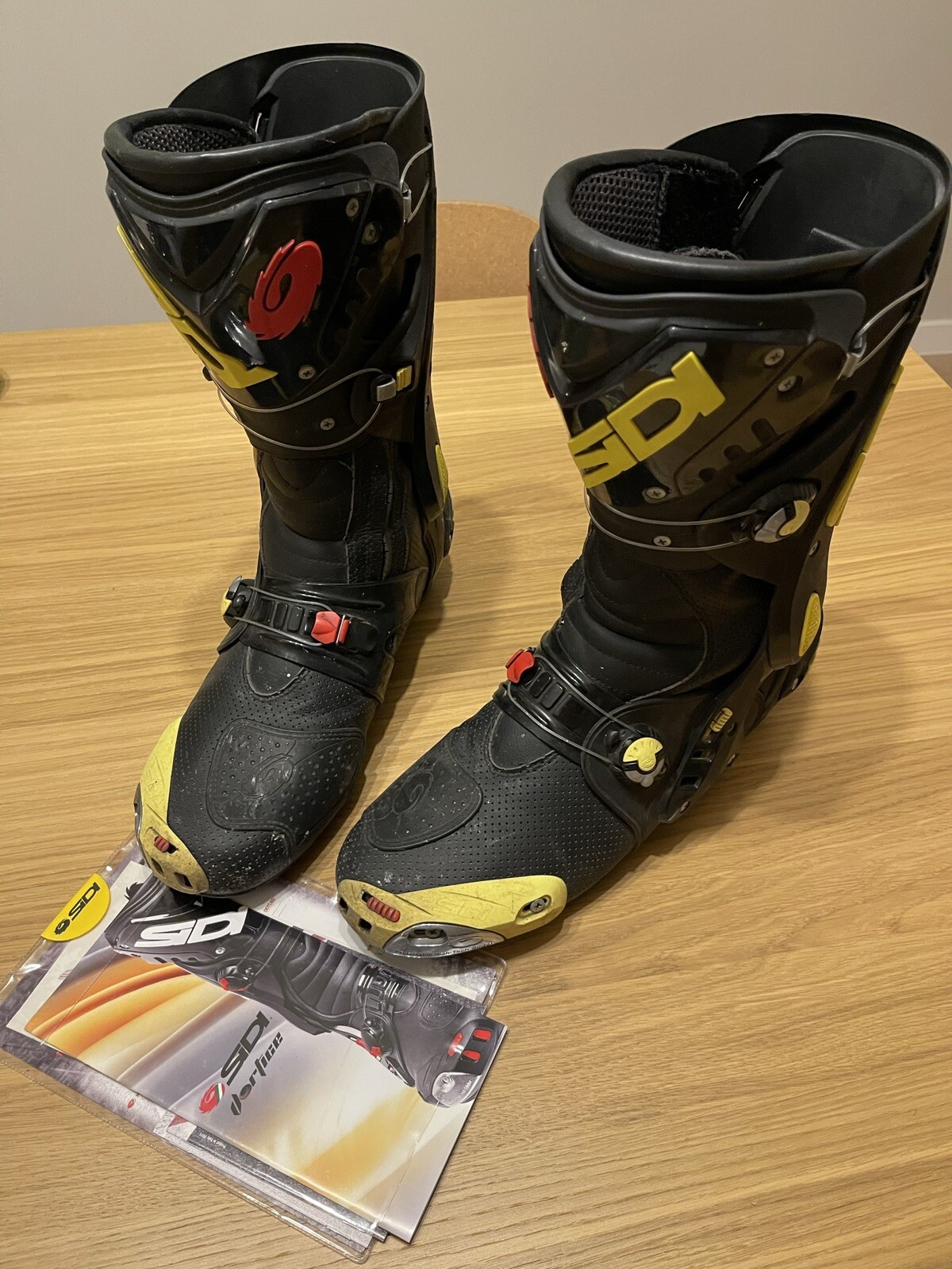 Sidi Vortice Motorcycle Race Boots - UK 12 | eBay UK