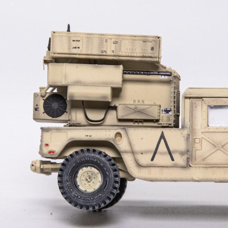 1/72 U.S. Hummer Avenger Air Defense System Sand-colored Paint Model | eBay