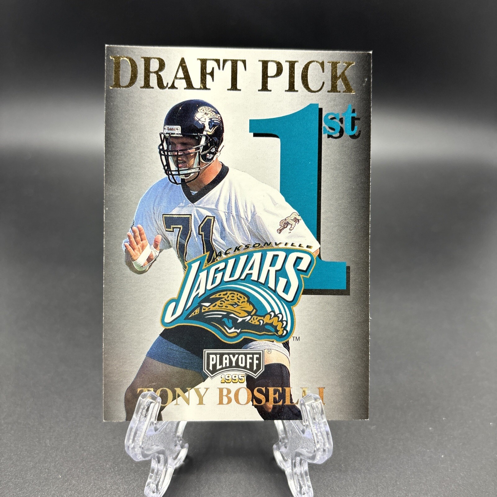 1995 Playoff Tony Boselli Rookie Card NNO R31338 **READ DESCRIPTION ...