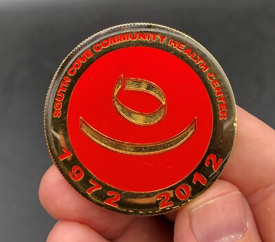 South Cove Community Health Center 40 Years 72-12 Challenge Coin ...