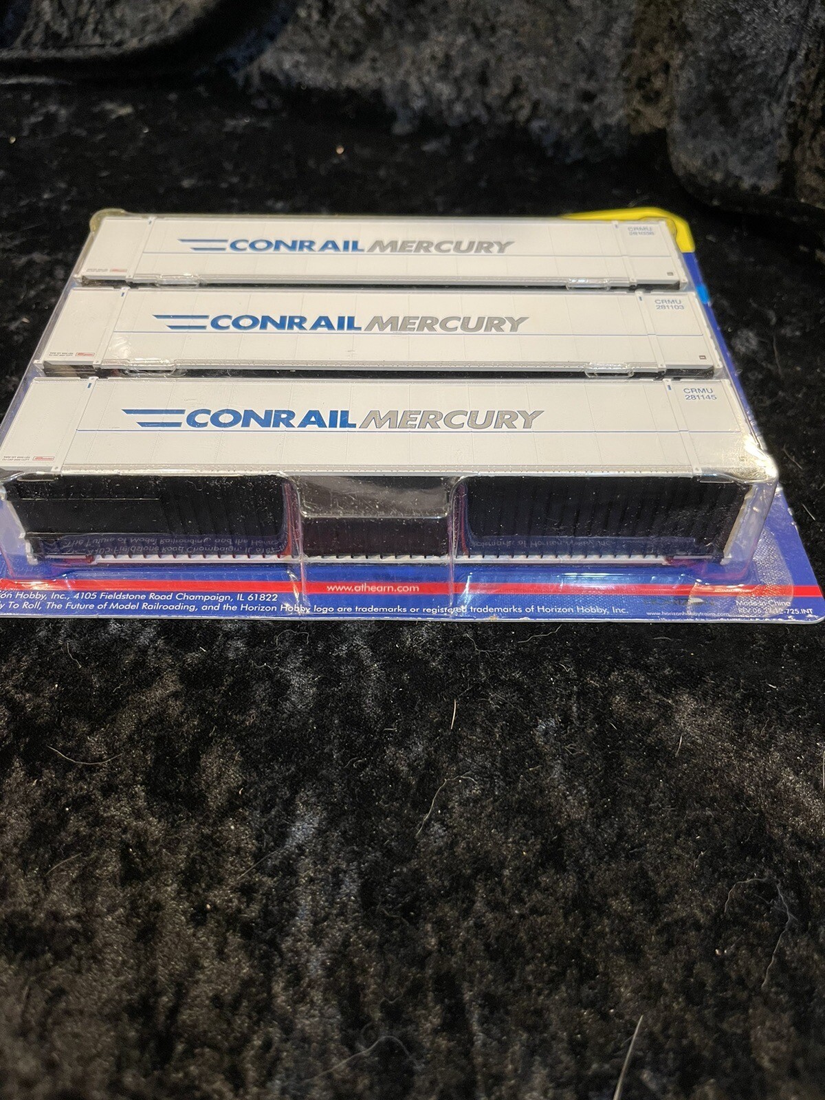 Ho Scale 48 Containers (3) - Conrail / Mercury 2 - Athearn 27728 for ...