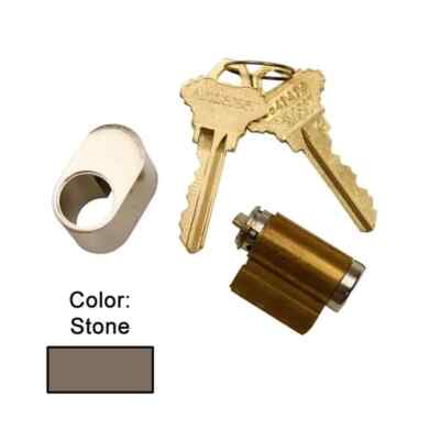 Andersen Albany Hinged Exterior Keyed Lock in Stone Color (1988 to ...