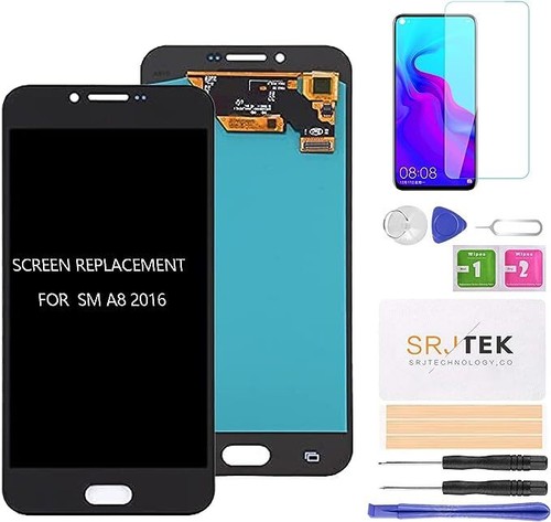 AMOLED For Samsung Galaxy A8 2016 LCD Display Touch Screen Replacement ...