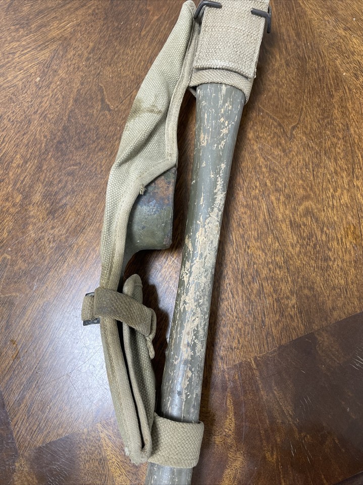 WWI U.S. Army PICK-MATTOCK M-1910 Entrenching Tool Complete with 1917 ...