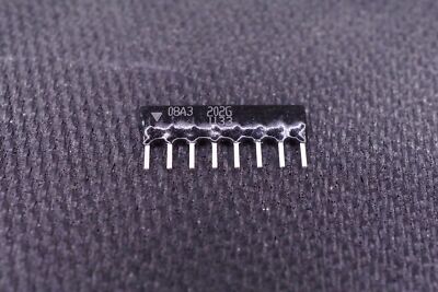 CSC08A032K00GPA Vishay Resistor Network 4 Elmt Iso 2K Ohm 2% 1W 8-SIP ...