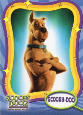 Scooby Doo - Scooby Doo 2 - Scooby Doo Cartoon Individual Trading Cards ...
